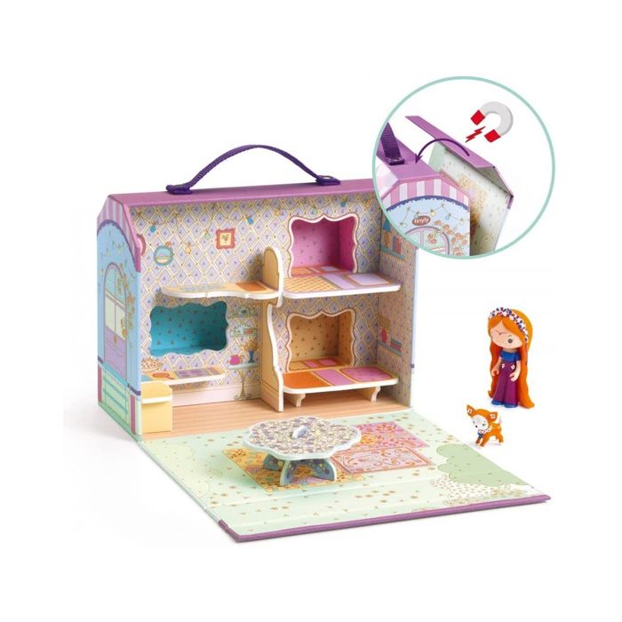 Maison de poupées - DJECO - Bluchka et Indie - 2 figurines ...