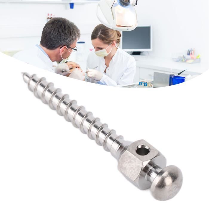Vis orthodontique pour micro-implants Vis d'ancrage dentaire à filetage ...
