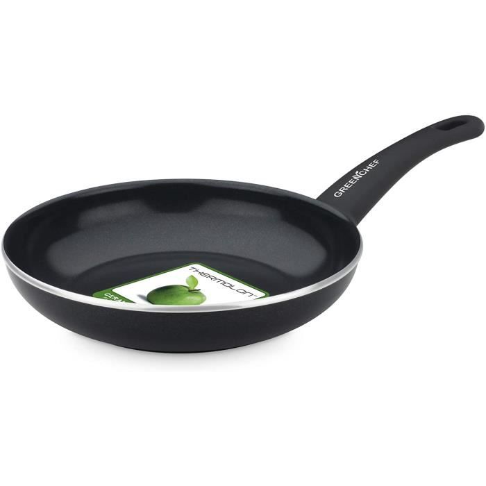 Poele A Frire Poêle Aluminium À Revêtement Antiadhésif Sain Céramique - Cdiscount Maison