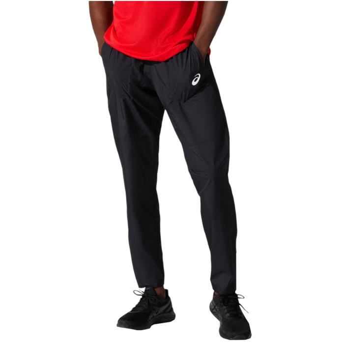 Asics Core Woven Pant 2011C342-001, Homme, Noir, pantalon Noir ...