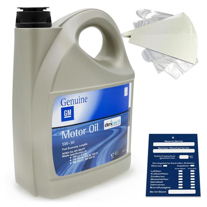 5 Litre Original Opel GM Huile Dexos 2 Opel - Cdiscount Auto