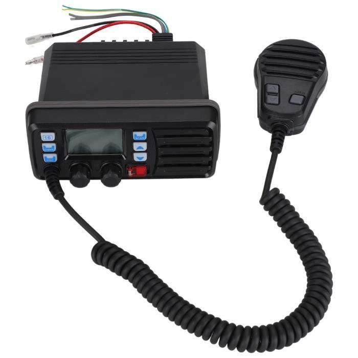 CEN Radio marine, radio VHF pour bateau, grand écran 25W pour bateau ...