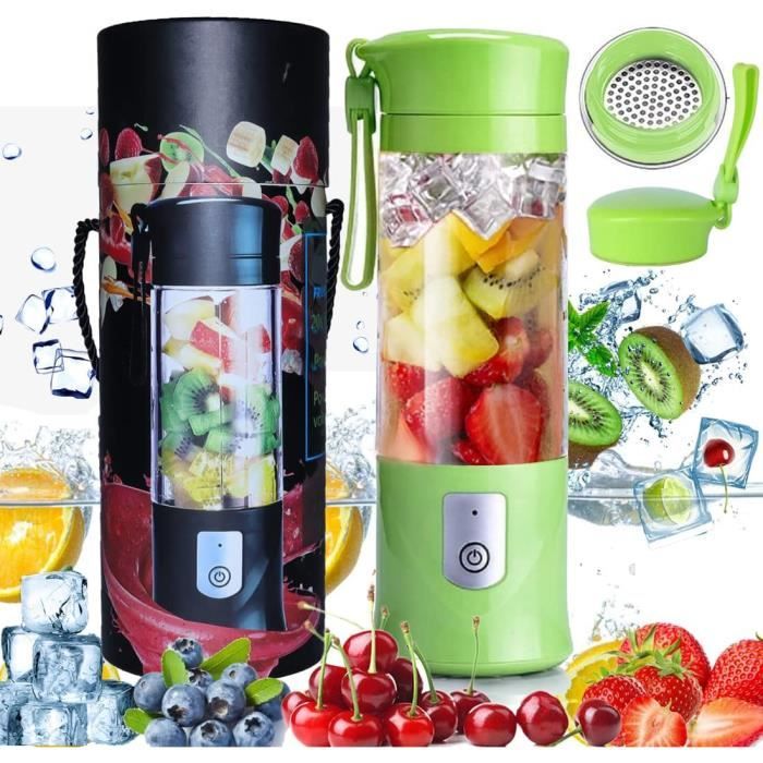Portable Mixeur Des Fruits Rechargeable Usb,Mini Blender Pour Smoothie ...