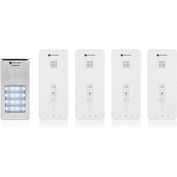 Interphone Smartwares DIC-21142 Installation bifilaire facile 52 ...