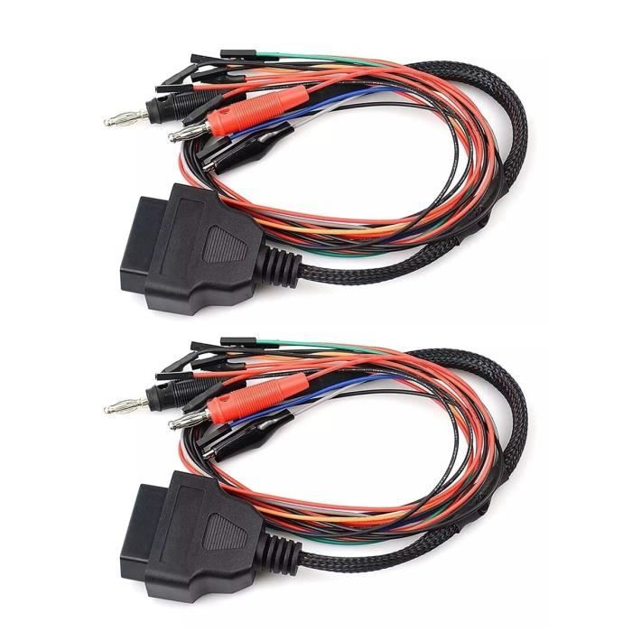 SODIAL-2X MPPS V18 MPPS V21 Breakout Tricore Cable OBD Breakout ECU ...