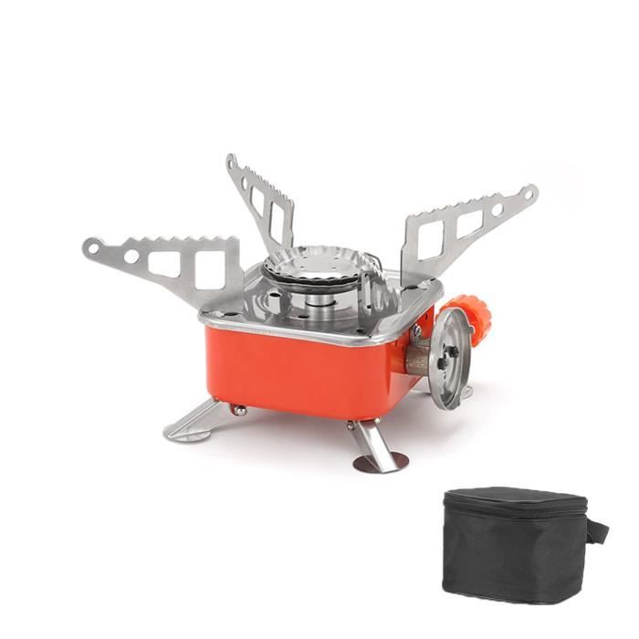 Mini Réchaud camping gaz portable piable carré 2200W cuisinière à gaz ...