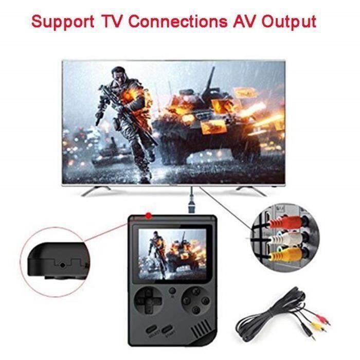 MT-Retro Mini Game Handheld Game Console, Portable USB Rechargeable ...