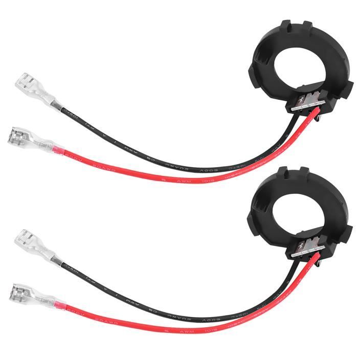 1 paire de fixation pour adaptateur LED pour ampoules de phares H7 LED ...