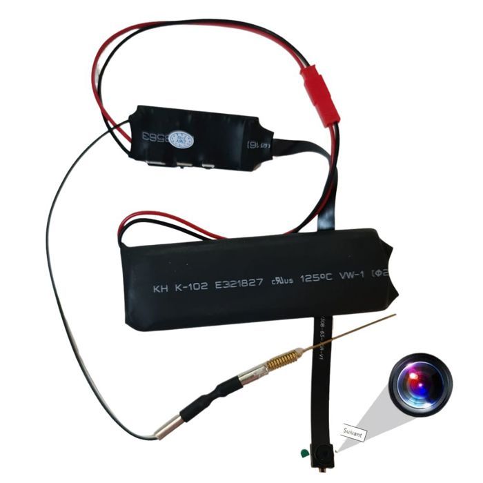 Mini Caméra Espion Wifi HD 1080P Détection de Mouvement Smartphone ...