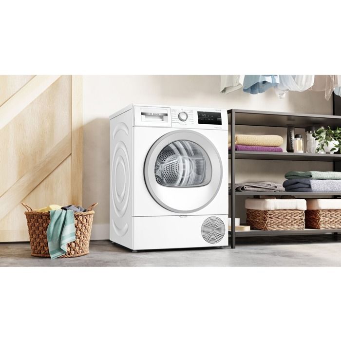 Sèche-linge pompe à chaleur Bosch WTH8520SFR 8 kg - Cdiscount ...