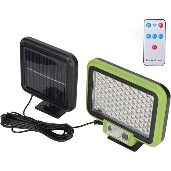 Lampe Solaire Pour Abri De Jardin, 105Leds Split Type Ip65 Étanche Lampes Solaires Intérieur ...
