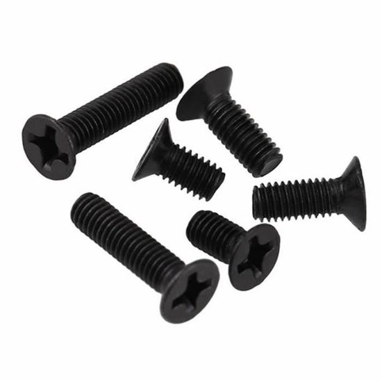 M4-6mm 50Pcs -Vis de fixation pour réparation d'ordinateur portable, 20-100 pièces, vis Phillips ...