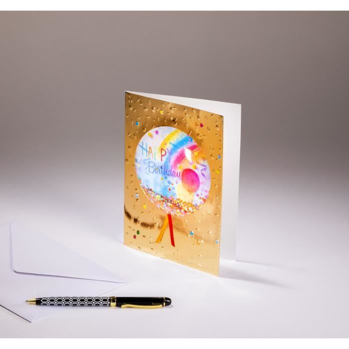 Carte double Bulle Bulle Bulle - Happy Birthday arc-en-ciel, ballons et ... Carte double Bulle Bulle Bulle - Happy Birthday arc-en-ciel, ballons et ...