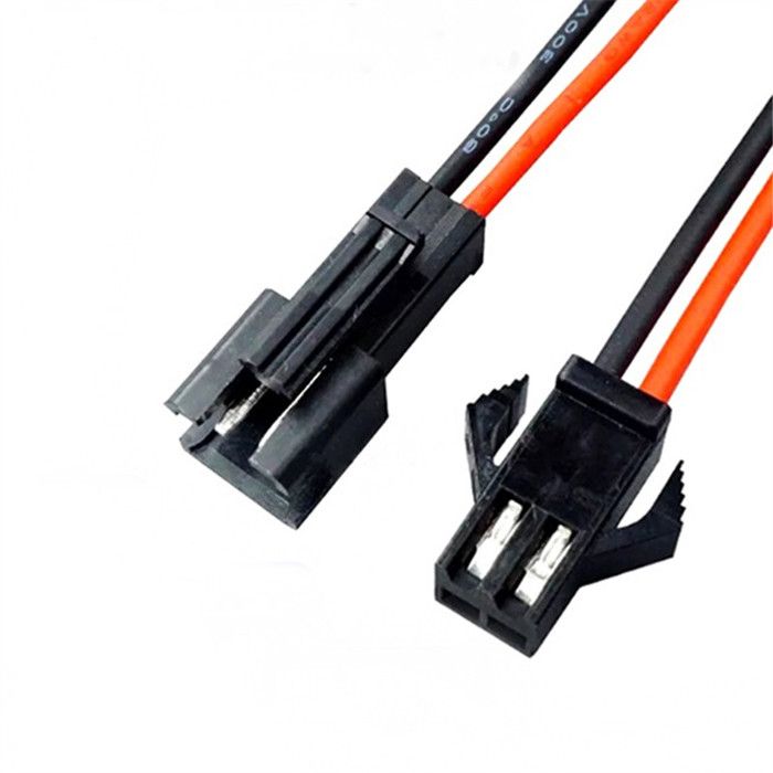 Connecteur de fil de prise mâle à femelle,bandes de LED,connecteurs de pilote de lampe,JST,SM,2P ...