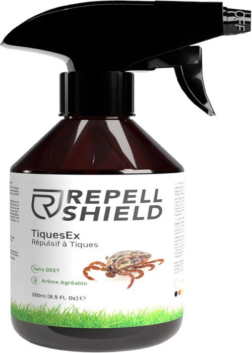 Spray Anti Tique Humain, Chat, Chien - 250ml - sans Tache ni Résidu ...