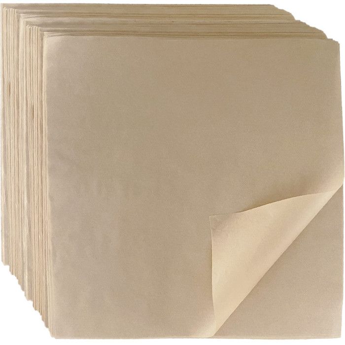 100 feuilles de papier sulfurisé, résistant aux graisses, pour ...
