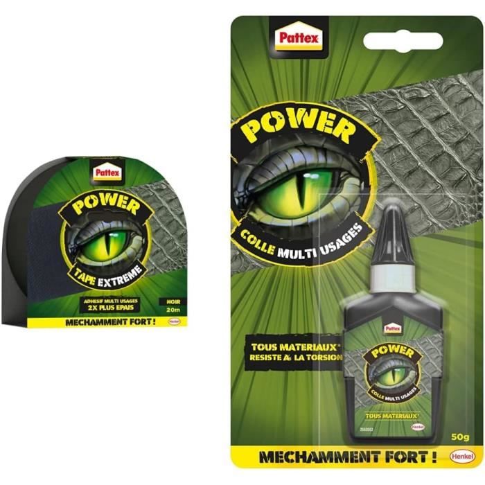 Power Tape Extrême, Ruban Adhésif 2 Fois Plus Épais, Bande Adhésive ...