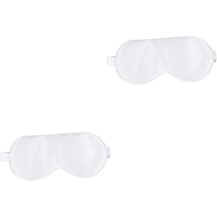 Masque Pour Les Yeux En Soie 2 Pièces Masques De Sommeil Masque Pour ...