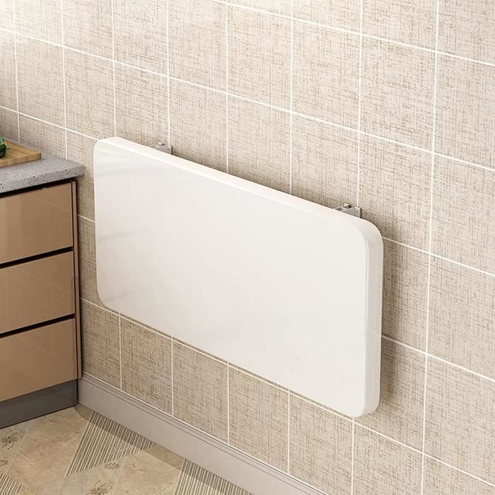 Table de bar de petit déjeuner de cuisine blanche | Table Pliable ...