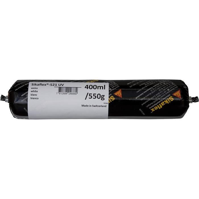 Sikaflex 521 UV, Colle-mastic pour joints d'étanchéité multi-supports ...