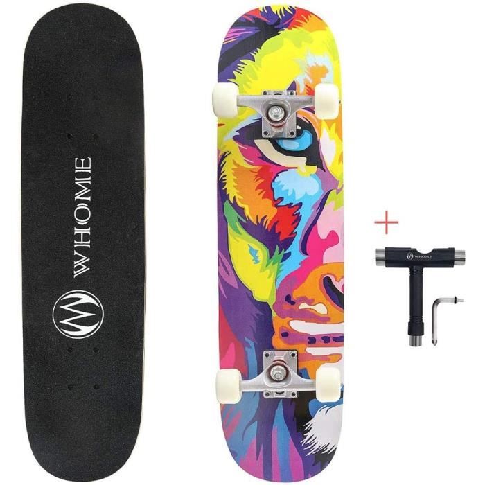 Planches à roulettes pour débutants, Planche à roulettes complète de 31 ...