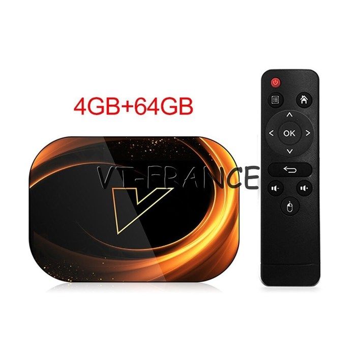 Smart TV Box Android 8K IPTV, Modele: 4GB/64GB - Cdiscount TV Son Photo