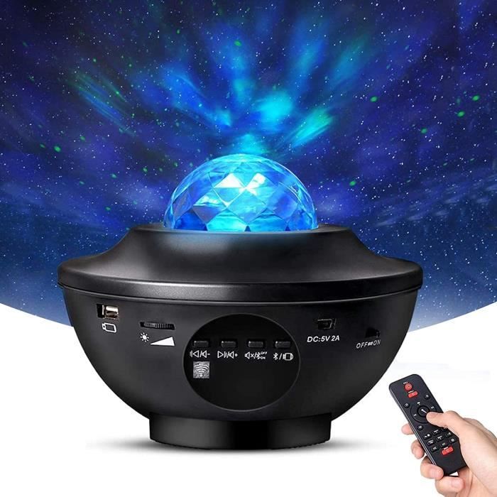 Projecteur LED Star Light Projecteur Ocean Wave Night Light Lampe de ...