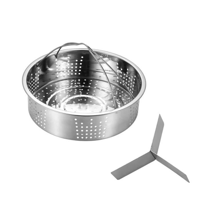 Cuiseur vapeur - A - Panier à vapeur en acier inoxydable 304 - Gris - Cdiscount Electroménager