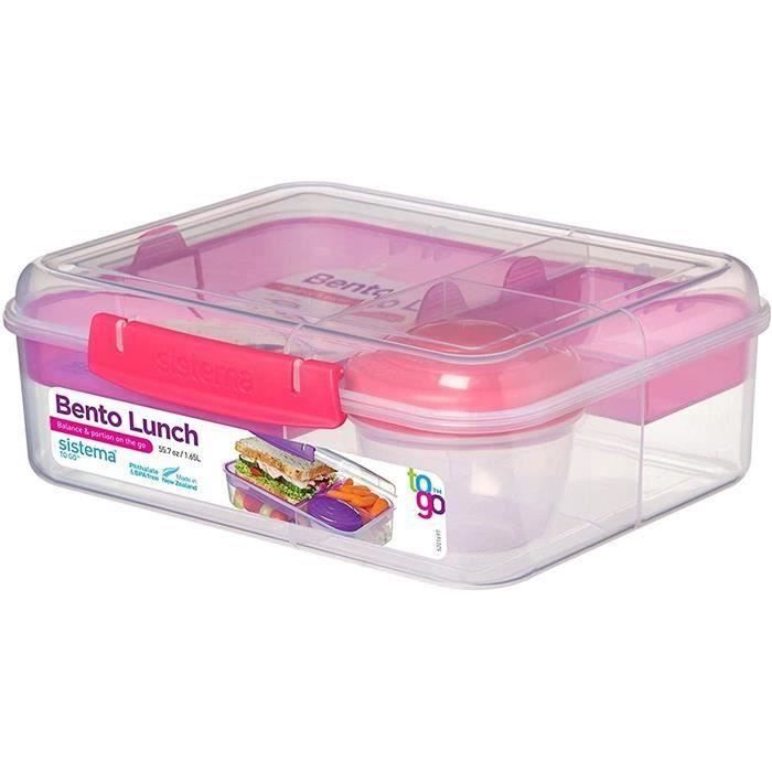 LUNCH BOX - BOITE A REPAS Sistema Gamelle Bento pour Les FruitsPot de ...