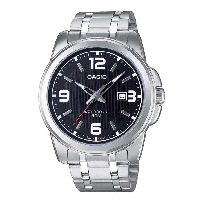 Casio Collection MTP-1314PD-1AVEF Montre Hommes Silver, Classique ...