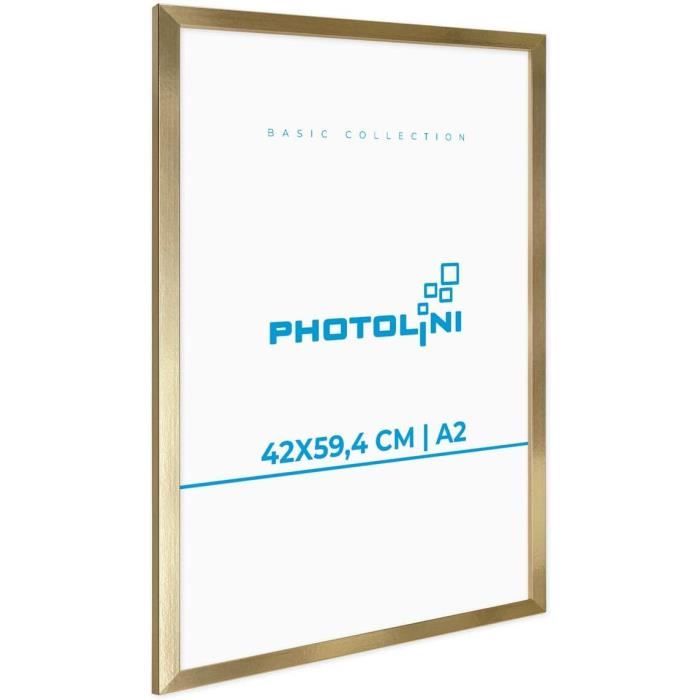 Cadre A2 42 X 59,4 Bois Mdf Doré, Cadres Photo Pour Posters Et Affiches ...