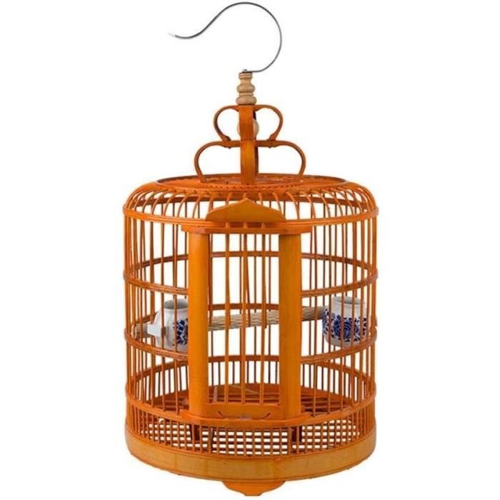 Cage Oiseau Bamboo Suspendu À Gros Oiseau Cage Cage Canaris Cage D ...
