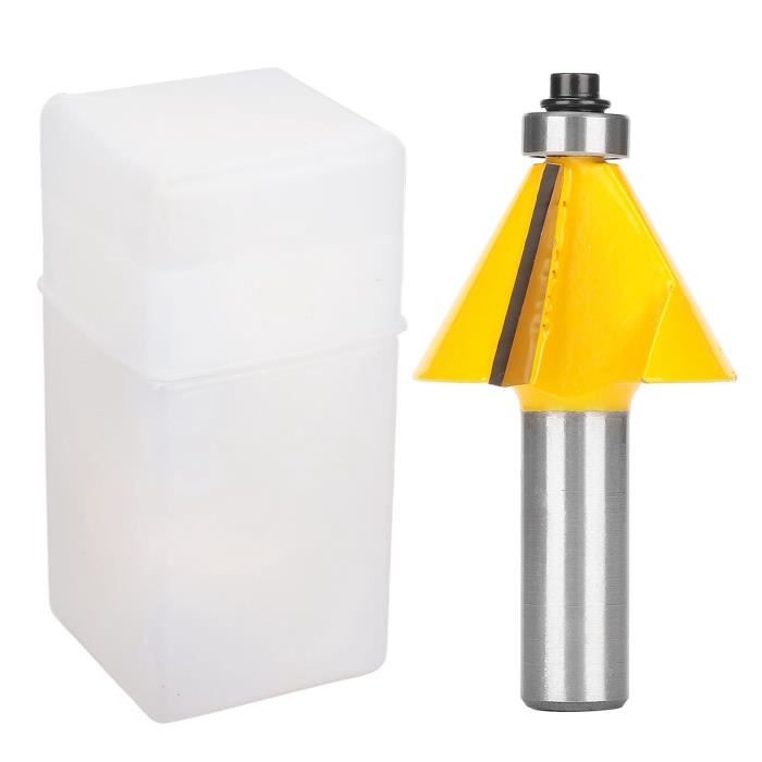 EBTOOLS mèche à bord biseauté Fraise à chanfrein en alliage YG6 en ...