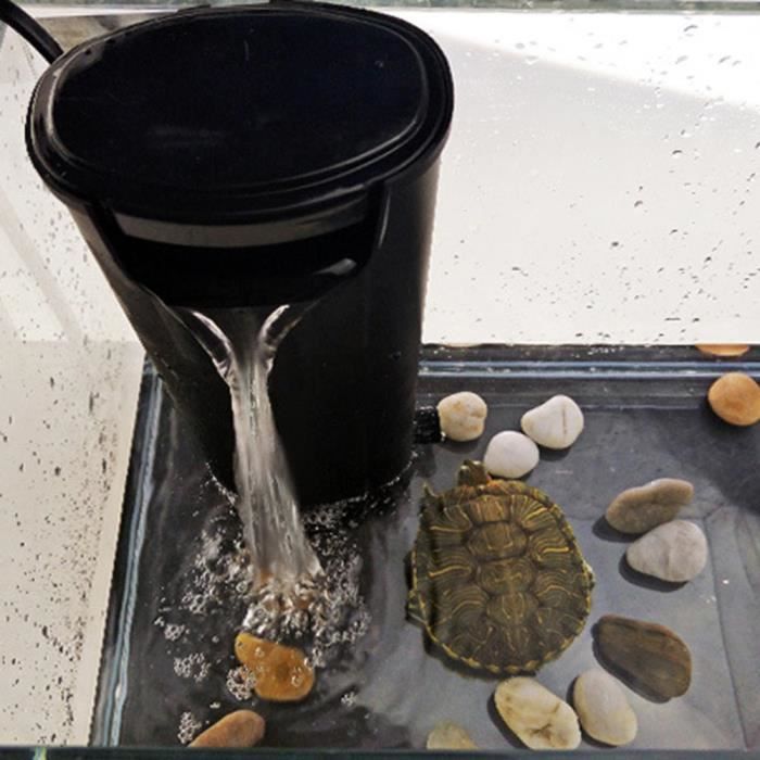 Hililand Filtre Aquarium Fish Turtle Tank Waterfall Low Water Filter ...