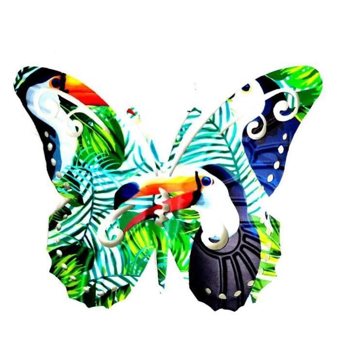 Décoration murale Décoration murale Papillon Mur mural suspendu ...