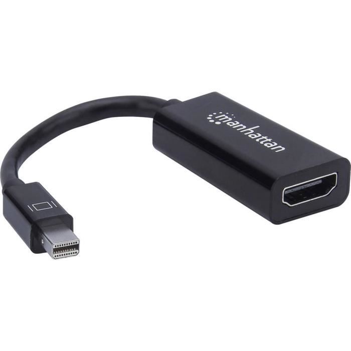 Manhattan Adaptateur Mini DisplayPort mâle vers HDMI femelle, passif ...