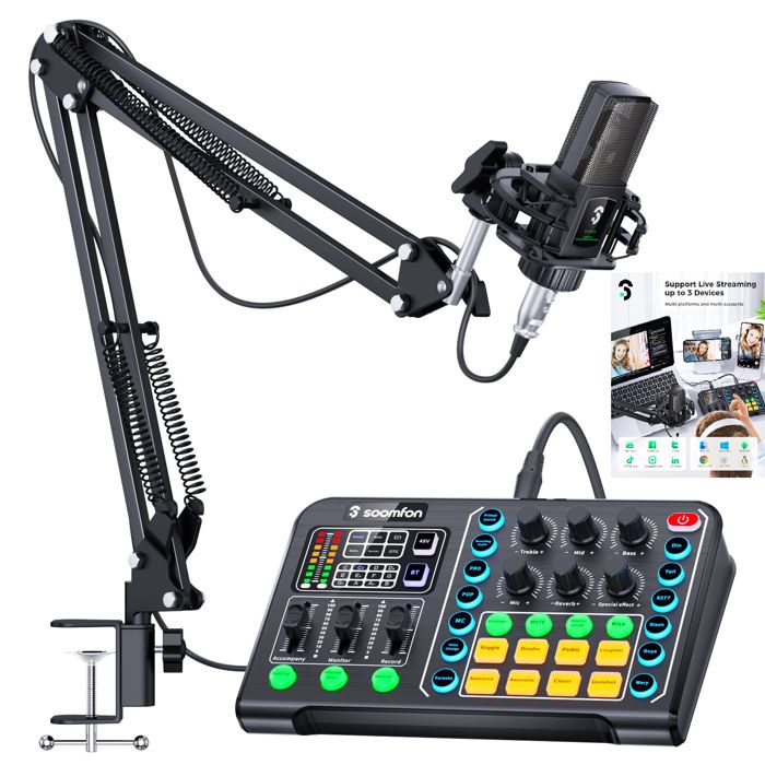 Streaming Deck Contrôleur SOOMFON Control Deck Contrôleur Studio avec ...