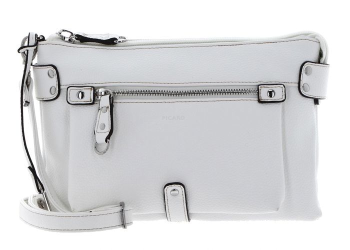 PICARD Sac à épaule bandoulière blanc pour femme - Loire Crossbody Bag ...