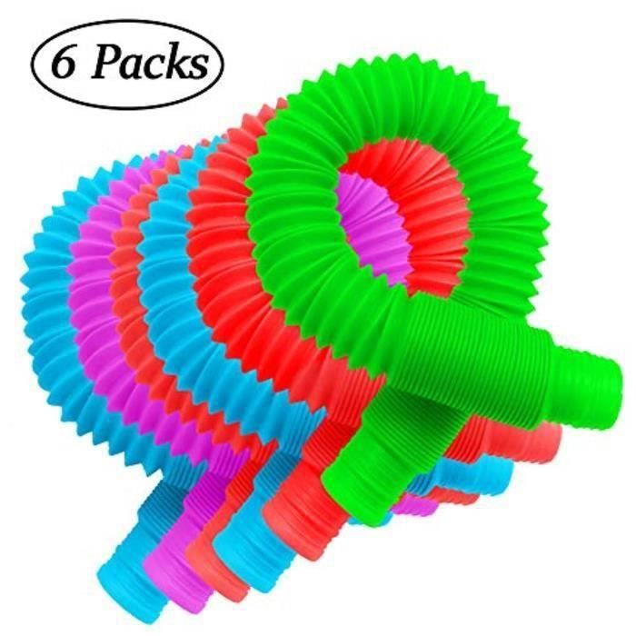Gant De Bras D4GED 6-Pack Pop Tubes Sensory Jouet multi-couleur ...