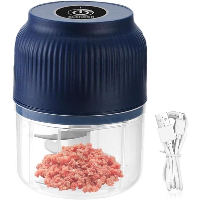 Mini Hachoir À Viande | Mini Hachoir Électrique Pour Viande Et Ail ...