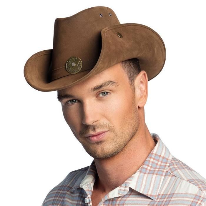 Chapeau Shérif Luxe Adulte - BOLAND - Accessoire de déguisement ...