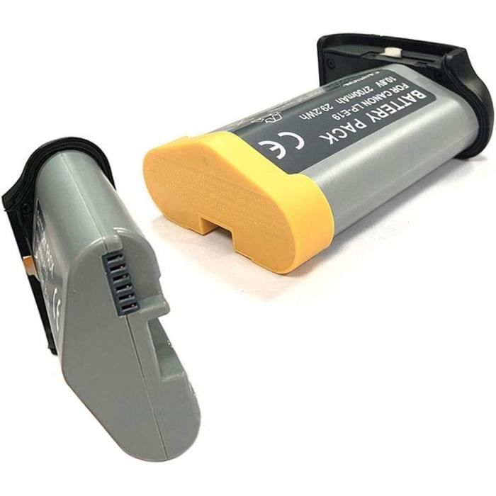 10.8V 2700mAh 29.2Wh LP-E19 Remplacement Batterie pour Canon EOS 1DX ...