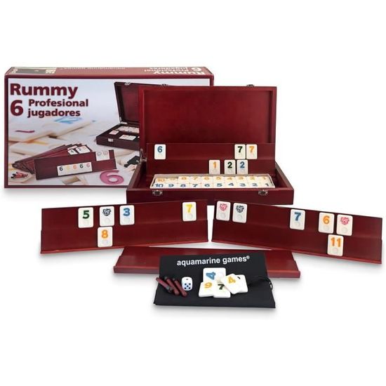 Rummy Professionnelle 6 Joueurs (compudid CP009).[Z6909] - Cdiscount ...
