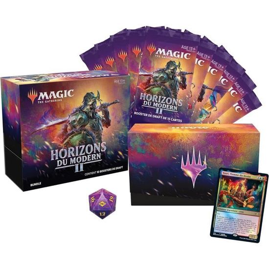 Magic The Gathering- Bundle Horizons du Modern 2,10 boosters de Draft ...