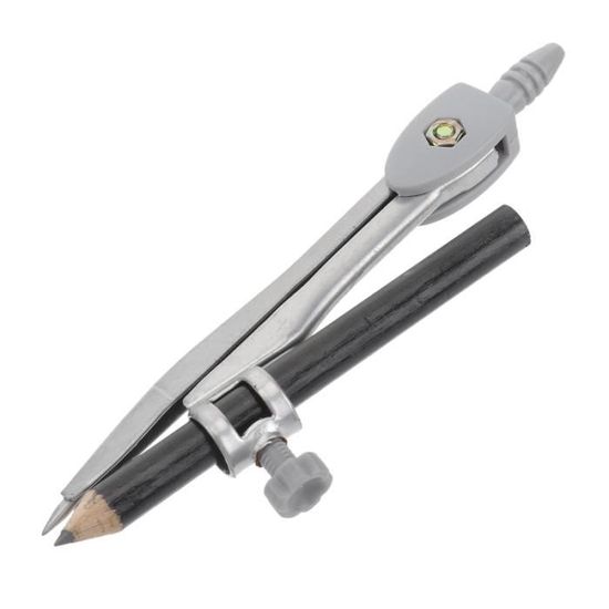 1 SET Compass avec Crayon Étui de Stockage Geometry Compass Tool Tool ...