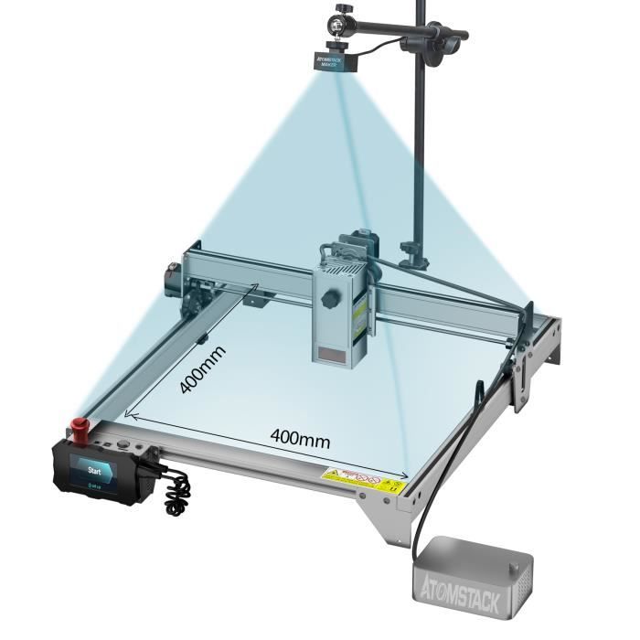 ATOMSTACK X30 Pro Graveur laser 160W à 6 cœurs 33W Avec Air Assist et ...