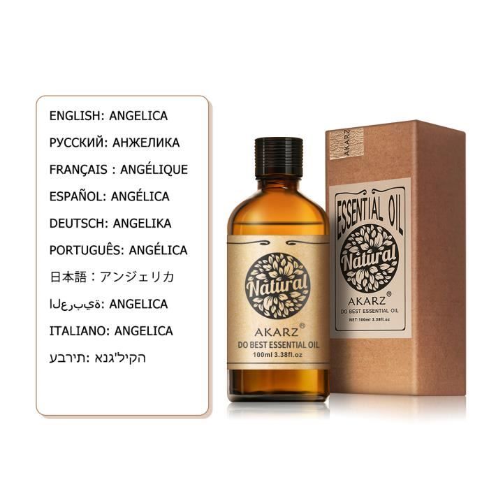 Angélique 100ml Akarz Huile Essentielle De Frangipanier Naturelle