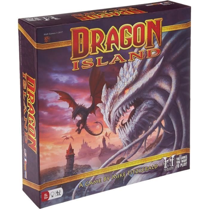 Rnr Games- Dragon Island Jeux De Société, Rnr00350, Multicolore[u5082 ...