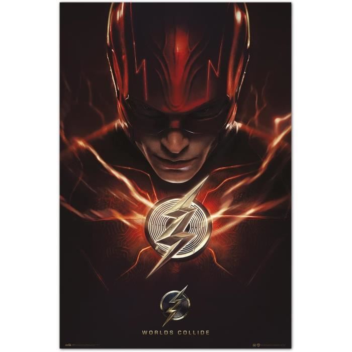 Poster Dc Comics The Flash - Flash - Deco Maison - Decoration Murale ...