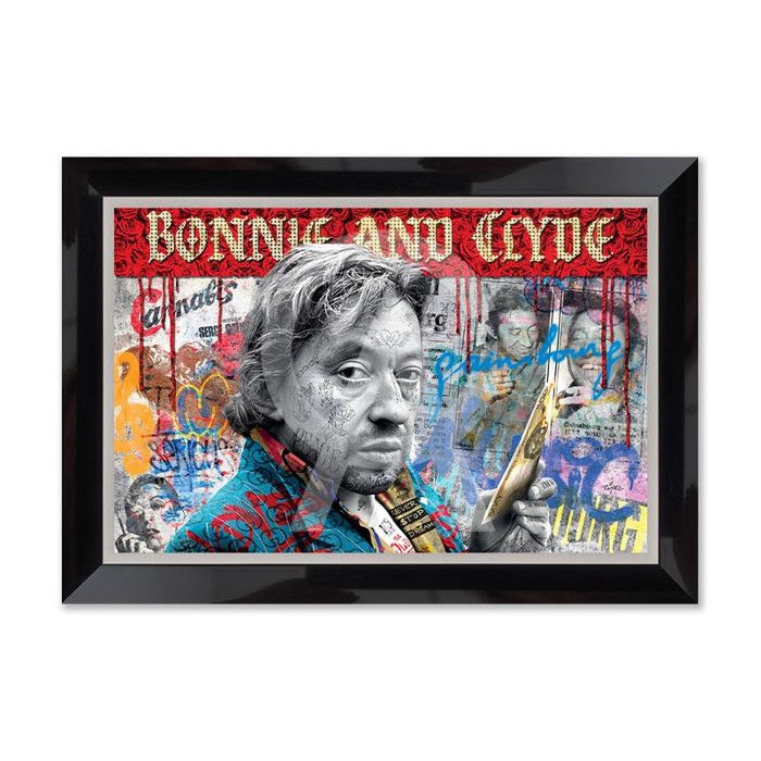 Tableaux, toiles et plaques décoratives - Romaric - Cadre en bois avec ...